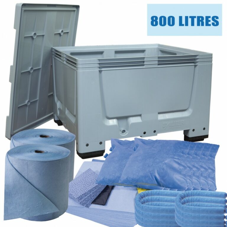 Kit contre pollution 800l d'absorption - Medisel