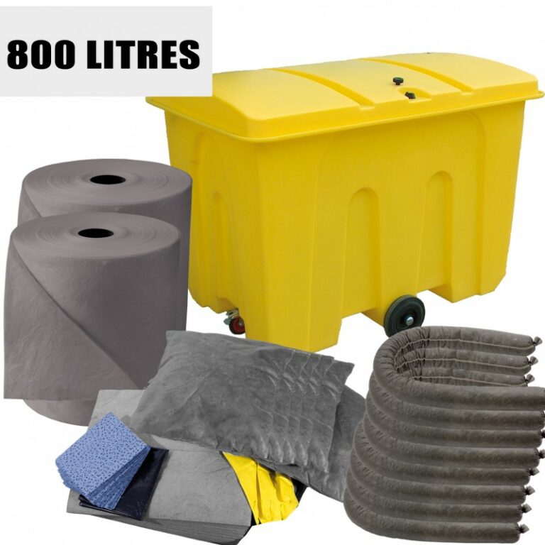 Kit contre pollution 800l d'absorption - Medisel